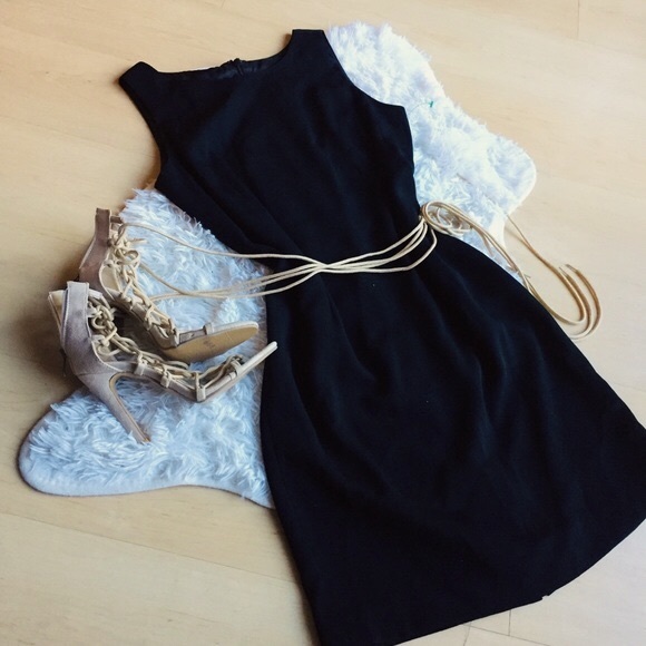 Alex Garfield | Dresses | Alex Garfield Black Midi Dress | Poshmark